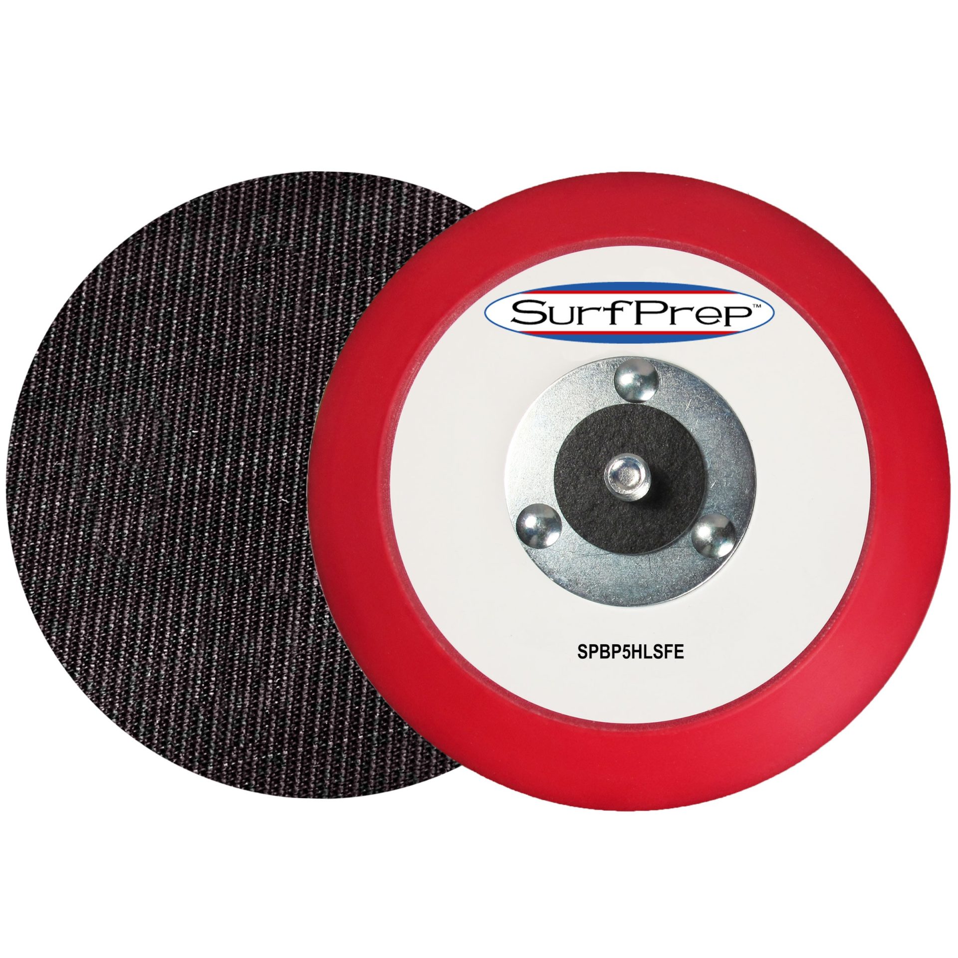 SURFPREP 5" BACKUP PAD HOOK & LOOP SOFT FLEX. NO HOLES - Timberlane ...
