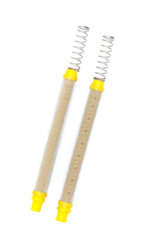 TRITECH 100 MESH YELLOW SPRAY GUN FILTER. PACK OF 2 - Timberlane Finish ...