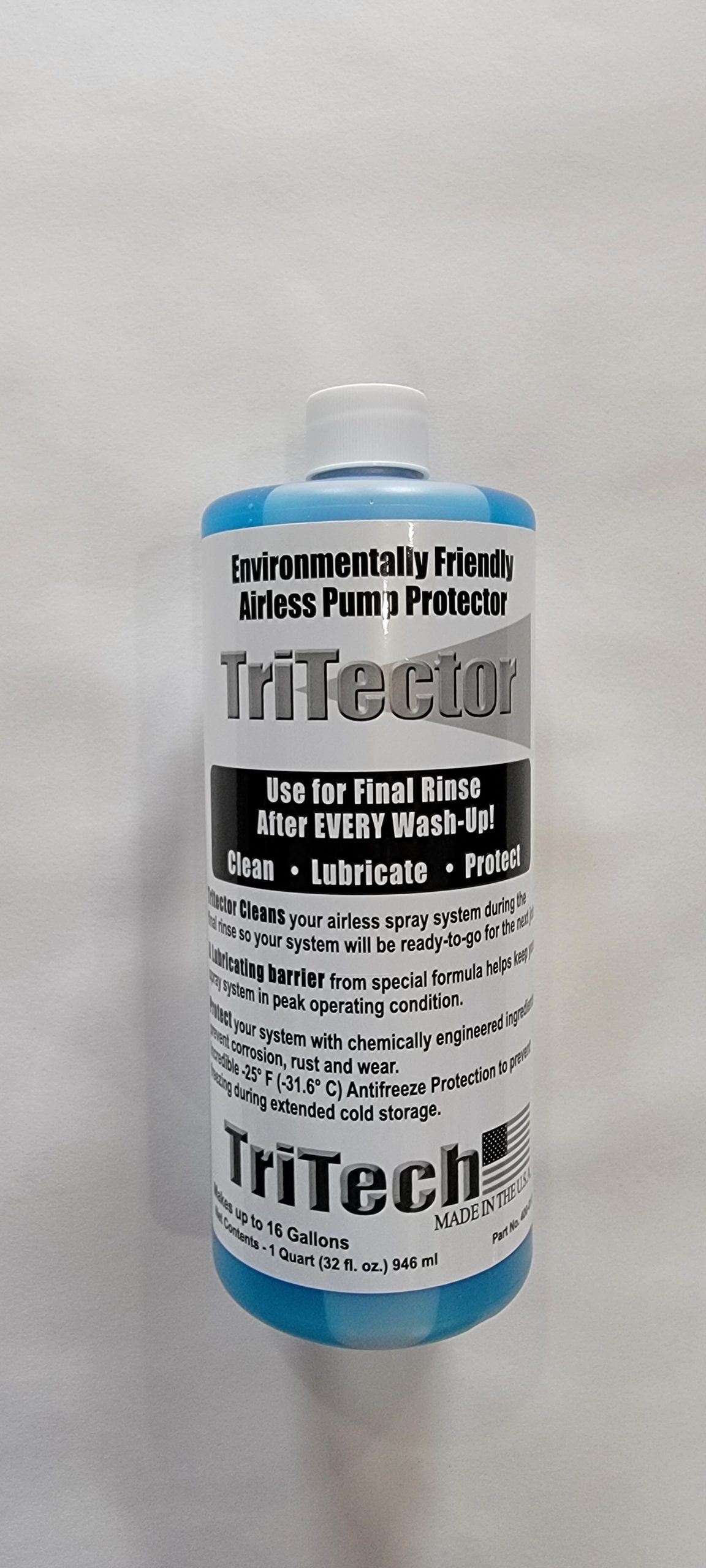 TRITECH TRITECTOR PUMP PROTECTANT 32 OZ. - Timberlane Finish Solutions LLC