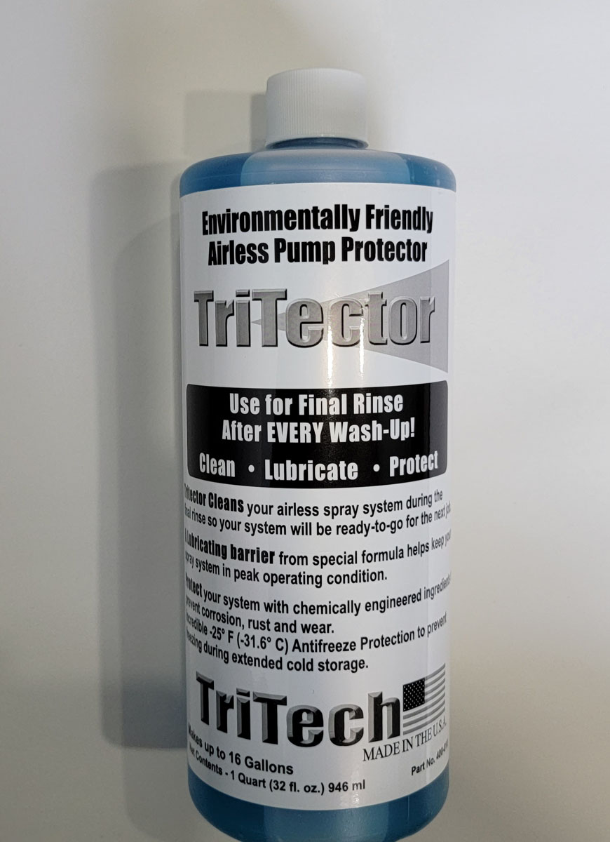 TRITECH TRITECTOR PUMP PROTECTANT 32 OZ. - Timberlane Finish Solutions LLC